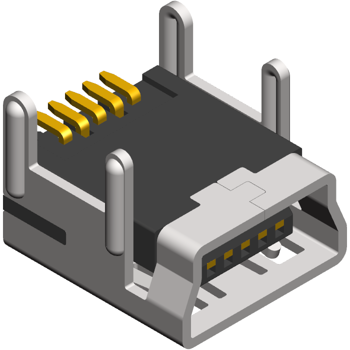 USB MINI - TYPE B - Euro-Conn